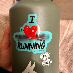 Boston Marathon Sticker Boston Running Sticker Run Boston Sticker - Etsy