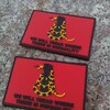 We Will Tread Where There is Inequality - PVC Patch With Hook and Loop ...