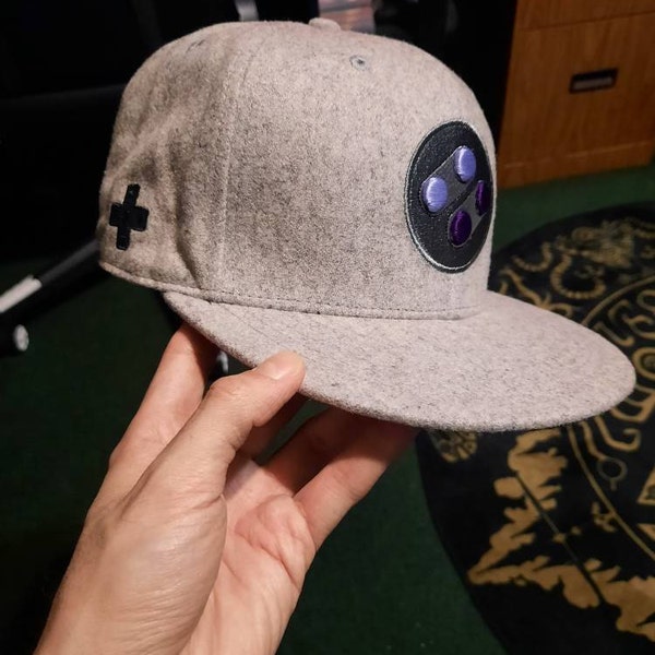 Gaming Hat SNES SFC Gamer Hats Snapback Super Nintendo Super Famicom - Etsy