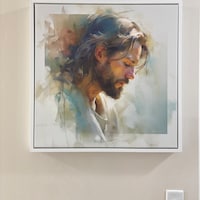 Jesus ART PRINT - in Humility Our Savior by Jay Bryant Ward | Jesus ...