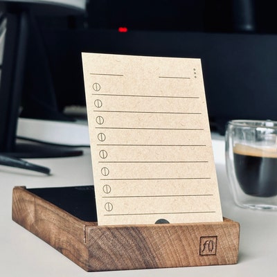 Todo Cards A7 Size for Card Holder Daily Weekly Layout Priority List ...