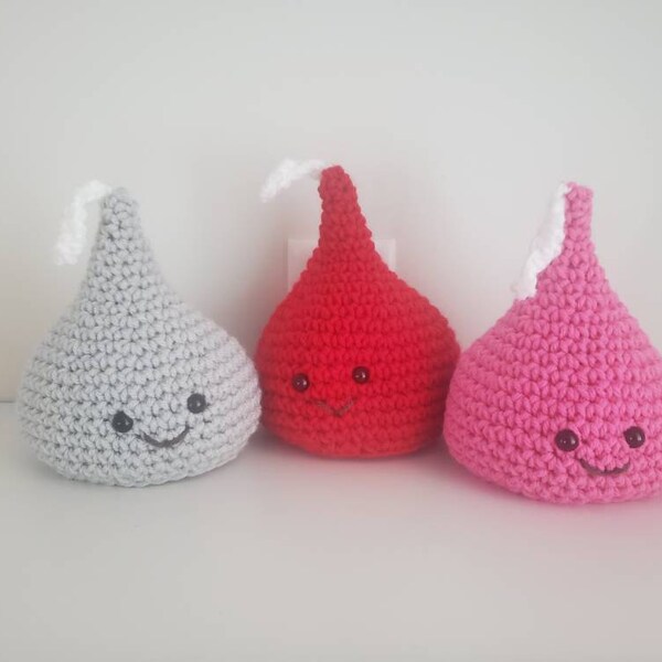 Crochet Candy Kiss Pattern - PDF DIGITAL DOWNLOAD - - Etsy