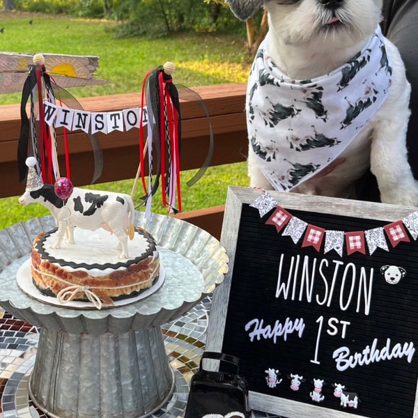 Custom Cake Banner Topper for Any Occasion, Cake Banner, Cake Bunting ...