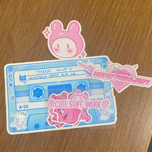 Y2k Flip Phone Holographic Vinyl Sticker, Decal for Laptops, Water ...