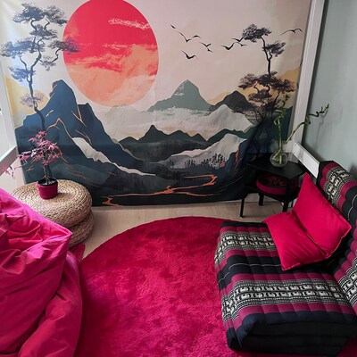 Psychedelic Tapestry Sexy Nude Women Tapestry aesthetic Wall - Etsy