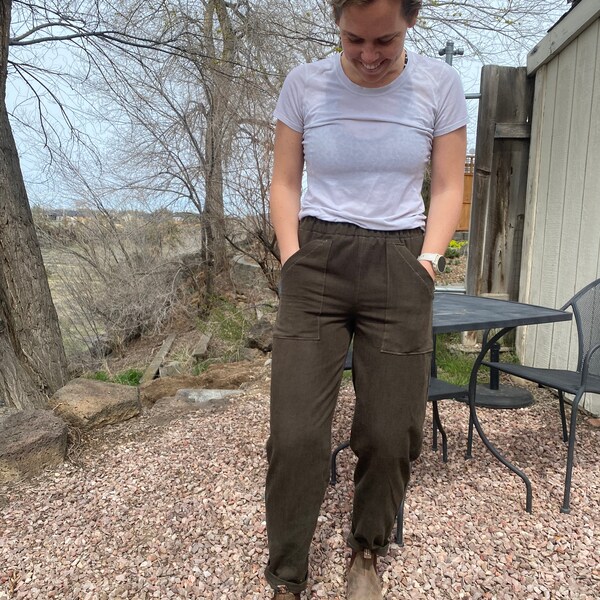 All Well Studio Pants Sewing Pattern - Etsy
