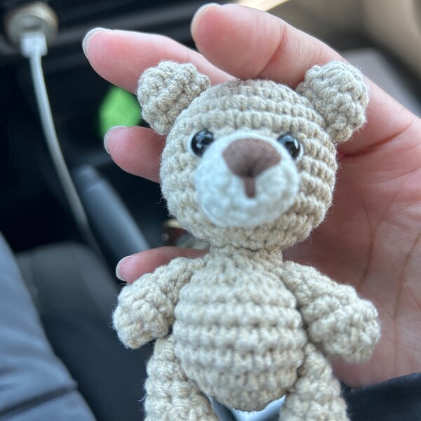 Crochet Keychain Animals, Finished Product Keychain, Amigurumi Animals ...