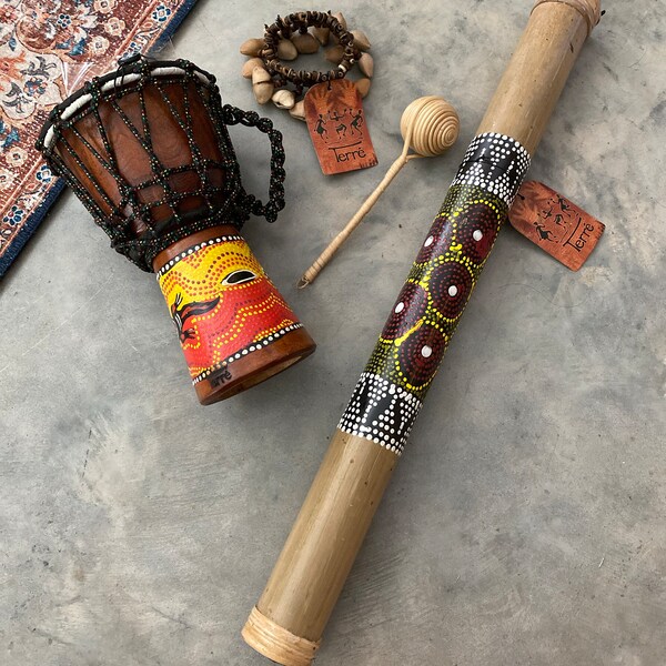 Djembe Beginner Paint, 10" 12' 16" 20" 24" Tall. - Etsy