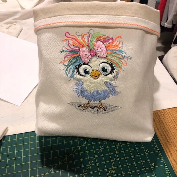 Funny Crazy Chicken Embroidery Design 5 Sizes, Cute Chicken Machine ...