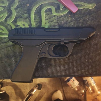 I Robot Will Smith Del Spooner Pistol Gun Blaster Cosplay Prop Replica ...