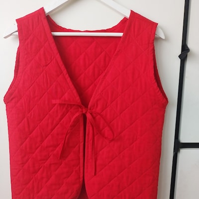 Ruby Vest PDF Sewing Pattern Size Inclusive 0-34 Beginner Friendly ...