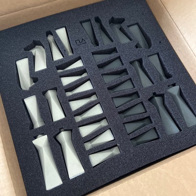 Modern Go Set, Wooden Go Board Game, Handmade Unique Go Set With Board ...