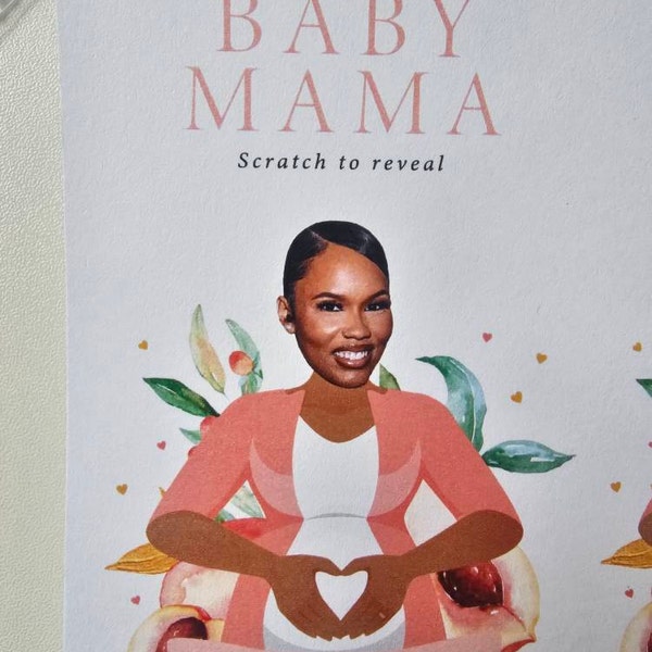 DIGITAL DOWNLOAD Who Has the Baby Mama | Baby Shower Game - Etsy