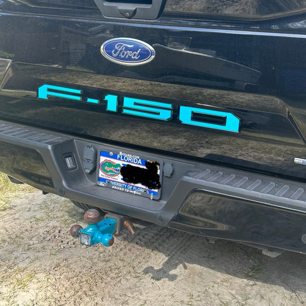 2018-2020 Ford F-150 Tailgate Letter F150 Vinyl Inserts Decals Stickers ...