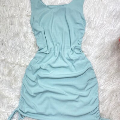 Bodycon Sleeveless Drawstring Mini Dress alexdiydress PDF Sewing ...