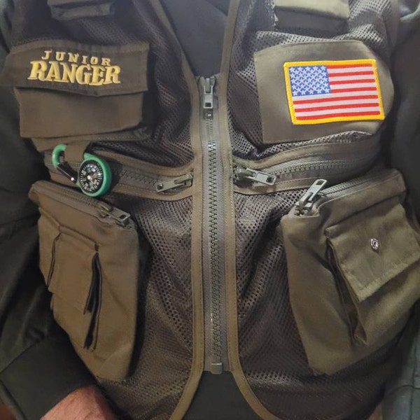 Jr Ranger Vest - Khaki - Etsy