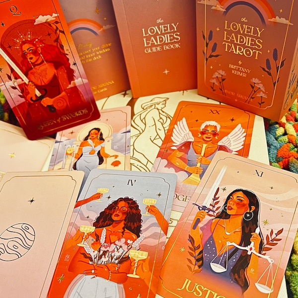 Lovely Ladies Tarot Deck - Etsy
