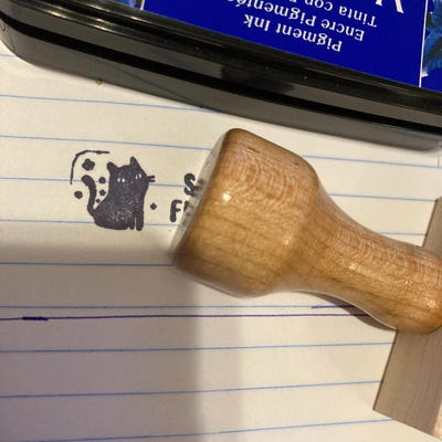 Check Box Stamp, Checklist Stamp, Dot Journal Stamp, to Do List Stamp ...