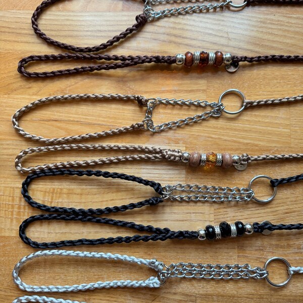 Show Leash, for Dog Lead, Laisse Exposition Chien, Showleine, Hand Made ...
