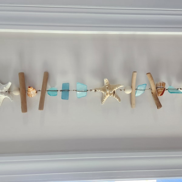 Sea Glass Beach Decor, Medium Size, Hanging - Etsy