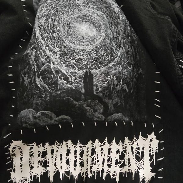 Dsbm Patches Sheet, Black Metal - Etsy