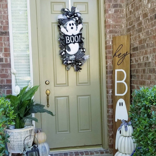 Large Ghost Swag, Large Halloween Ghost Swag, Large Halloween Ghost ...