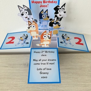 Bluey Card-in-a-box - Etsy