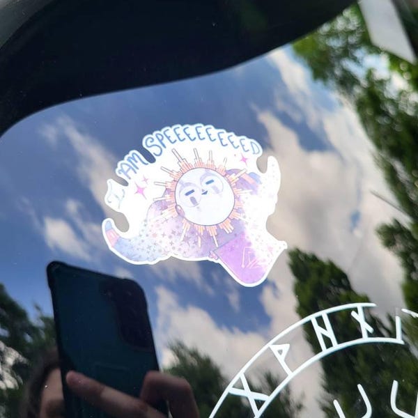 Esquie I Am Speed Vinyl Sticker | Clair Obscur Expedition 33 Inspired ...