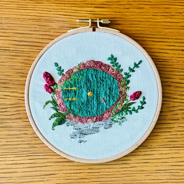 Mountain Sunrise Punch Needle Pattern Punch Needle PDF Pattern for ...