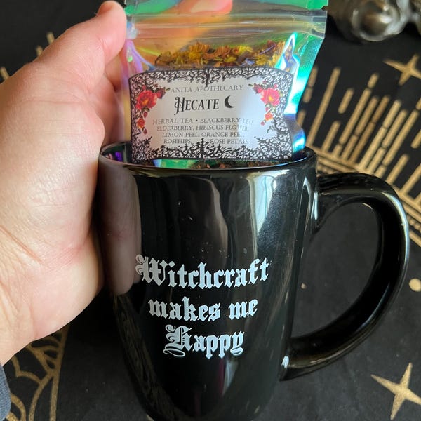 Harvest Moon Witches Tea- Anita Apothecary, Witches Tea Brew, Herbal ...