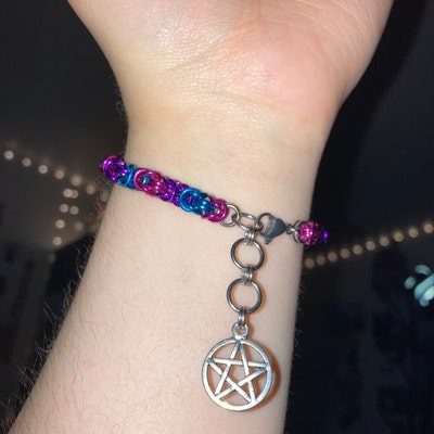 16g JPL3 / Jens Pind Linkage LGBTQ Pride Chainmail Bracelets All Pride ...