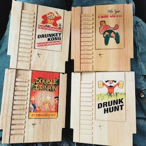 12x13 Retro 8 Bit Game Cartridge Cutting Board - Etsy