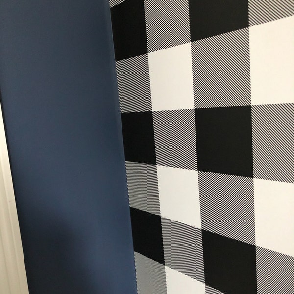 Buffalo Check Wallpaper - Buffalo Check Black White by Weavingmajor ...