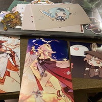 Nijisanji EN Vtuber 1.25 Inch Charms Keychains Luxiem Lazulight Noctyx - Etsy