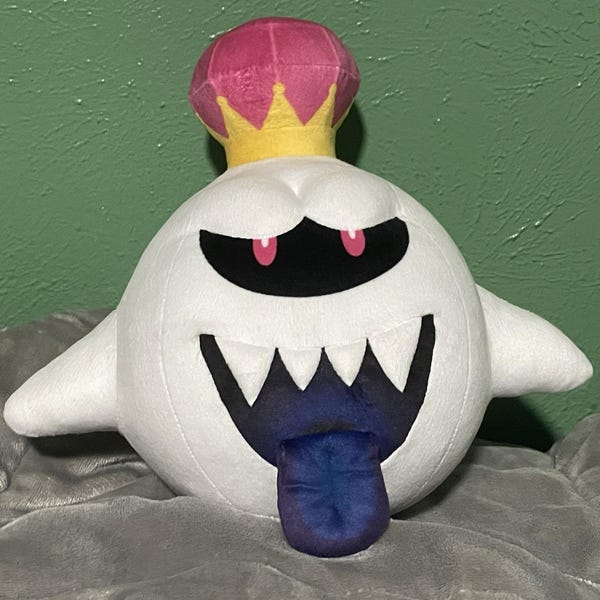 Custom Plush King-boo Black - Etsy