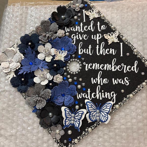 Custom Graduation Cap Topper Personalized Grad Cap - Senior Class Gift ...