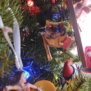 Christmas Book Tree Ornament, Book Store Ornament, Gift for Book Lovers ...