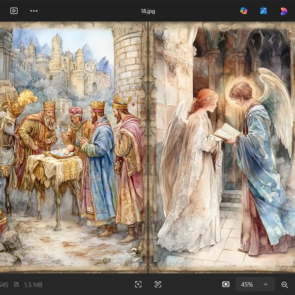 Nativity Junk Journal Kit, Cozy Christmas Paper & Holy Night Ephemera ...