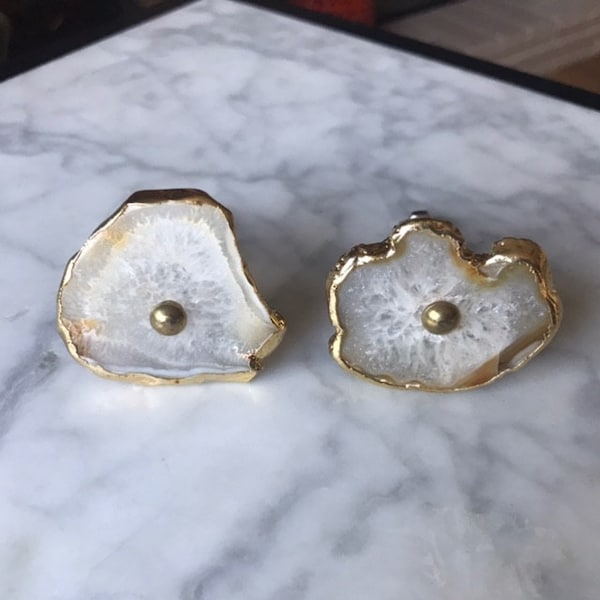 Natural Agate Stone Drawer Knob Agate Cabinet Knob Swirled Agate Gold Cabinet Knob Pull - Etsy
