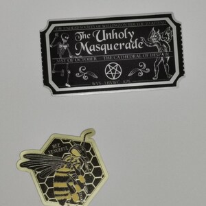 Unholy Masquerade Ticket What We Do in the Shadows Silver - Etsy UK