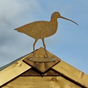 Metal Wren Rusty Garden Bird Art Decor Fence Topper Pergola Allotment ...