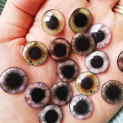 Printable Eyechip Designs 14mm Realistic Eyes for Neo Blythe Doll ...