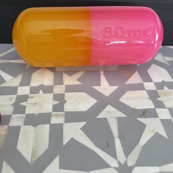 Pop-art Capsules in Acrylic Display Pills Pharmacy - Etsy