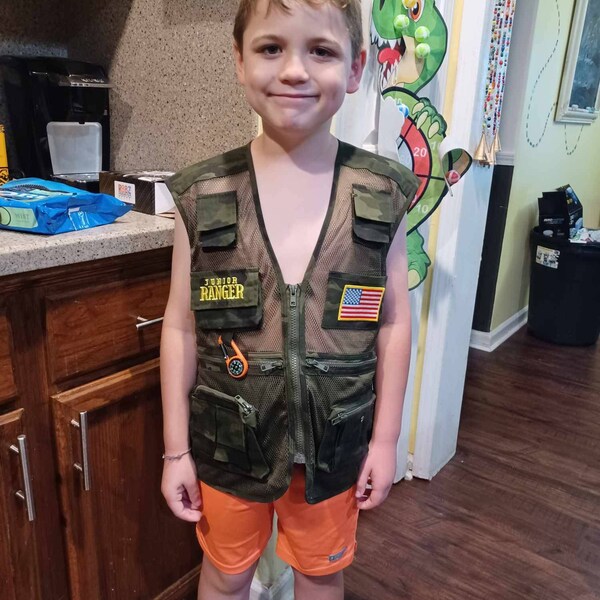 Jr Ranger Vest - Khaki - Etsy