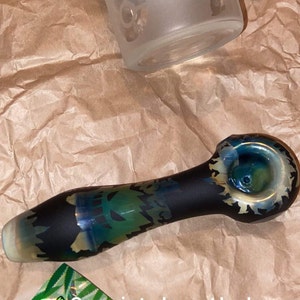 Tangled Rapunzel Fumed Glass Smoking Pipe | Etsy