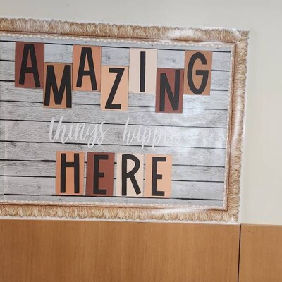 Spring Bulletin Board Kit With Butterflies - Etsy