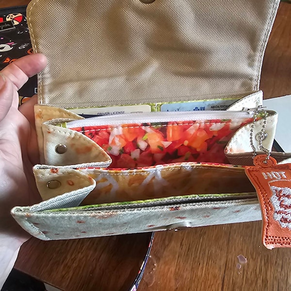 Burrito Wallet - Etsy