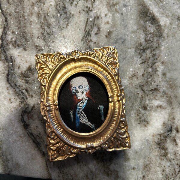 Haunted Mansion Stretch Paintings Miniature Replica Painting Tiny ...