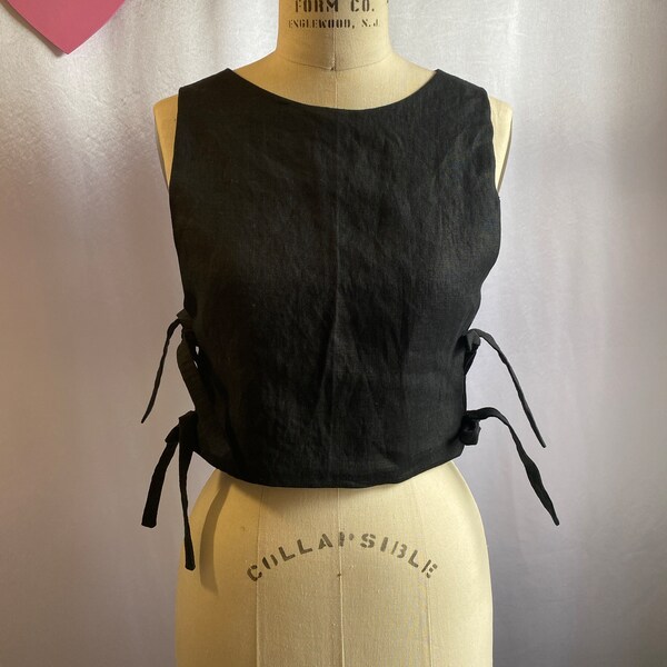 Side Tie Top Sewing Pattern Easy Beginner Pattern Easy Illustrated ...