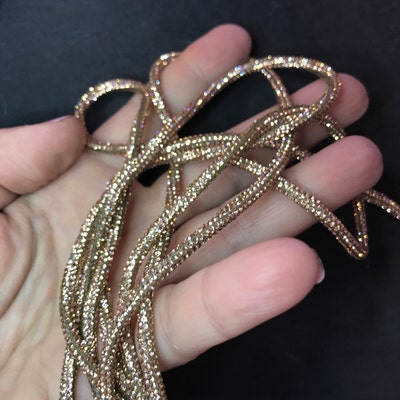 Rhinestone Shoe Lace Kit Rhinestone String Draw String Kit - Etsy